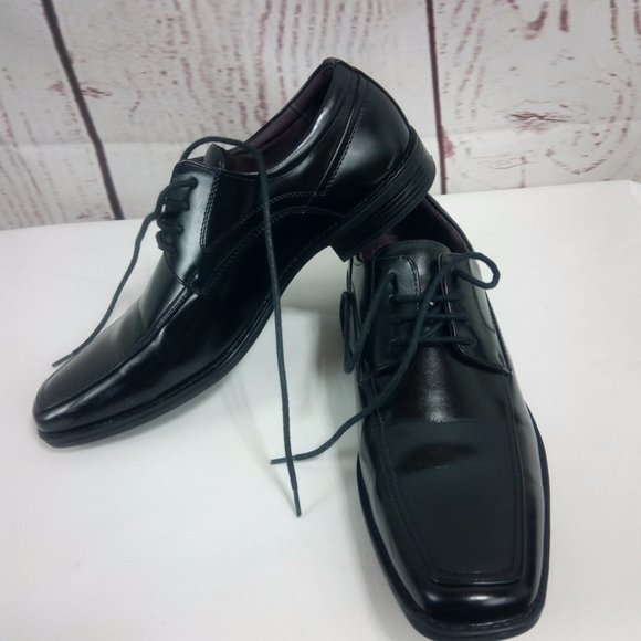Freeman | Shoes | Freeman Colter Mens Black Leather Dress Shoes | Poshmark